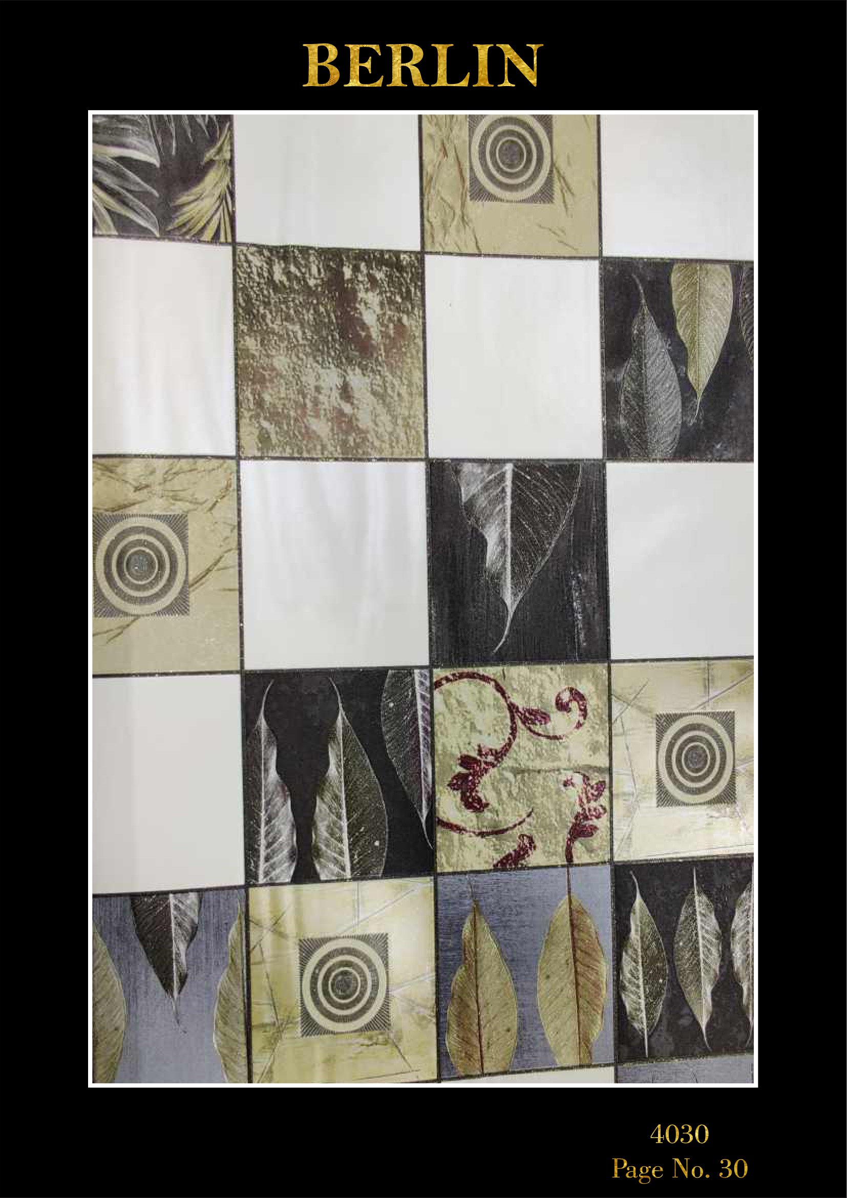 Berlin Square Pattern Wallpaper for Your Wall By RWCIS.COM – Royal Wall ...