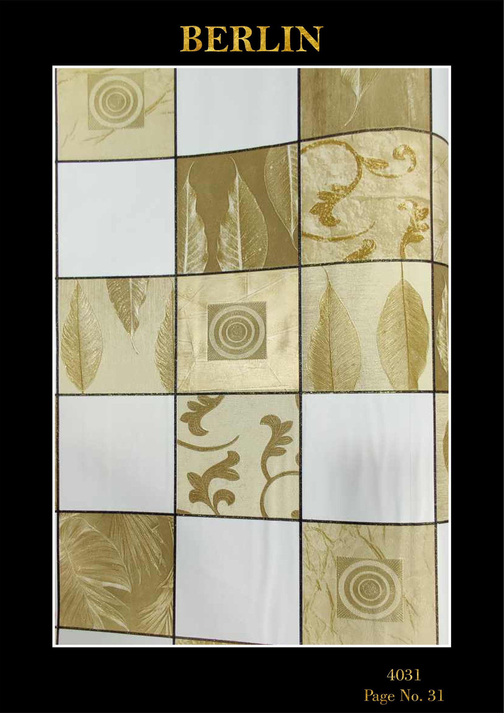 Berlin Square Pattern Wallpaper for Your Wall By RWCIS.COM – Royal Wall ...