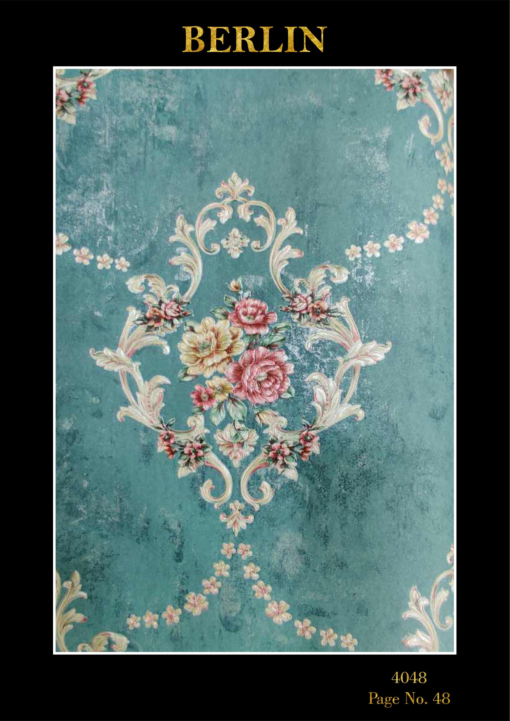 Berlin Bootee Pattern Wallpaper for your Wall | RWCIS.COM – Royal Wall ...
