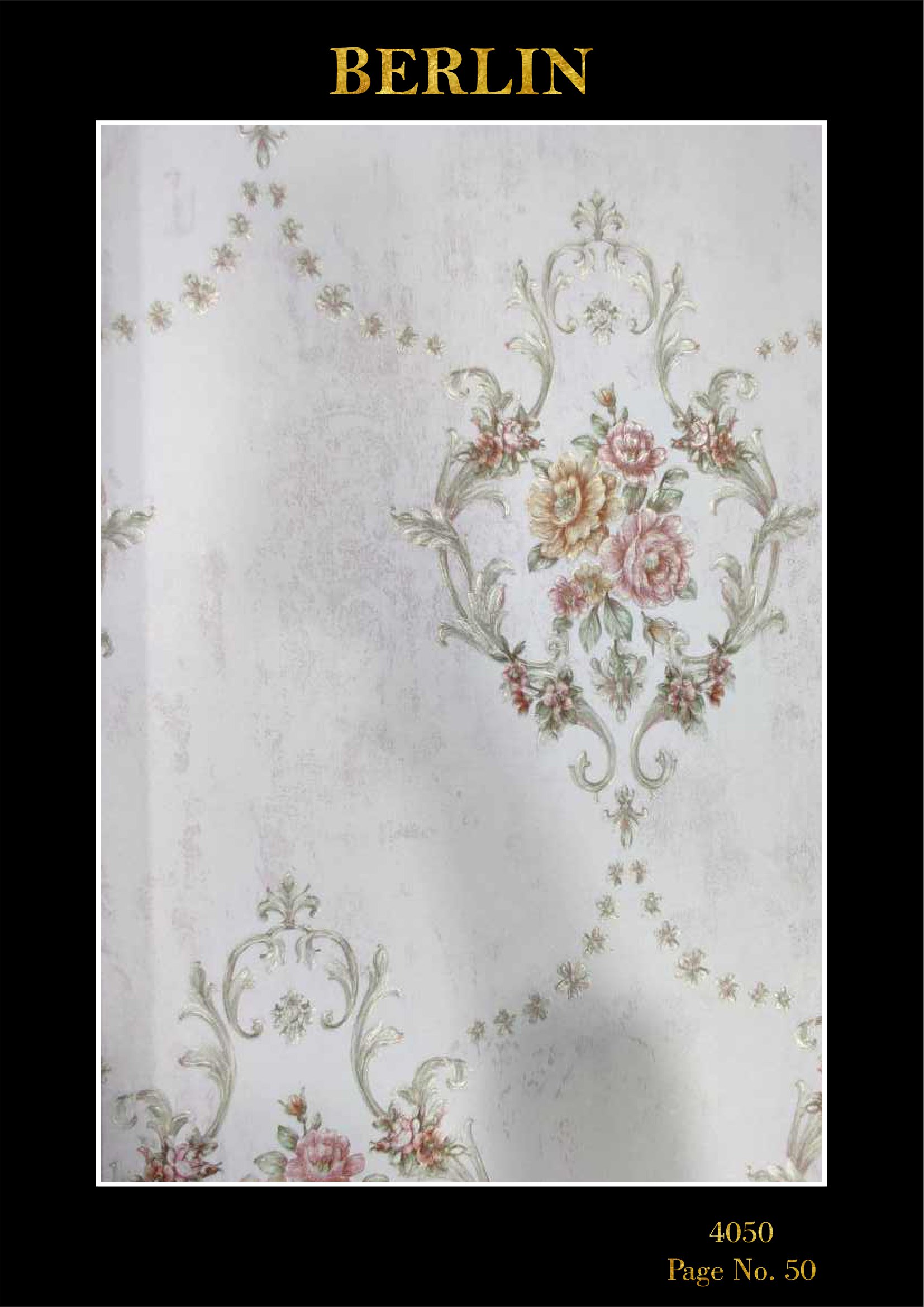 Berlin Bootee Pattern Wallpaper for your Wall | RWCIS.COM – Royal Wall ...