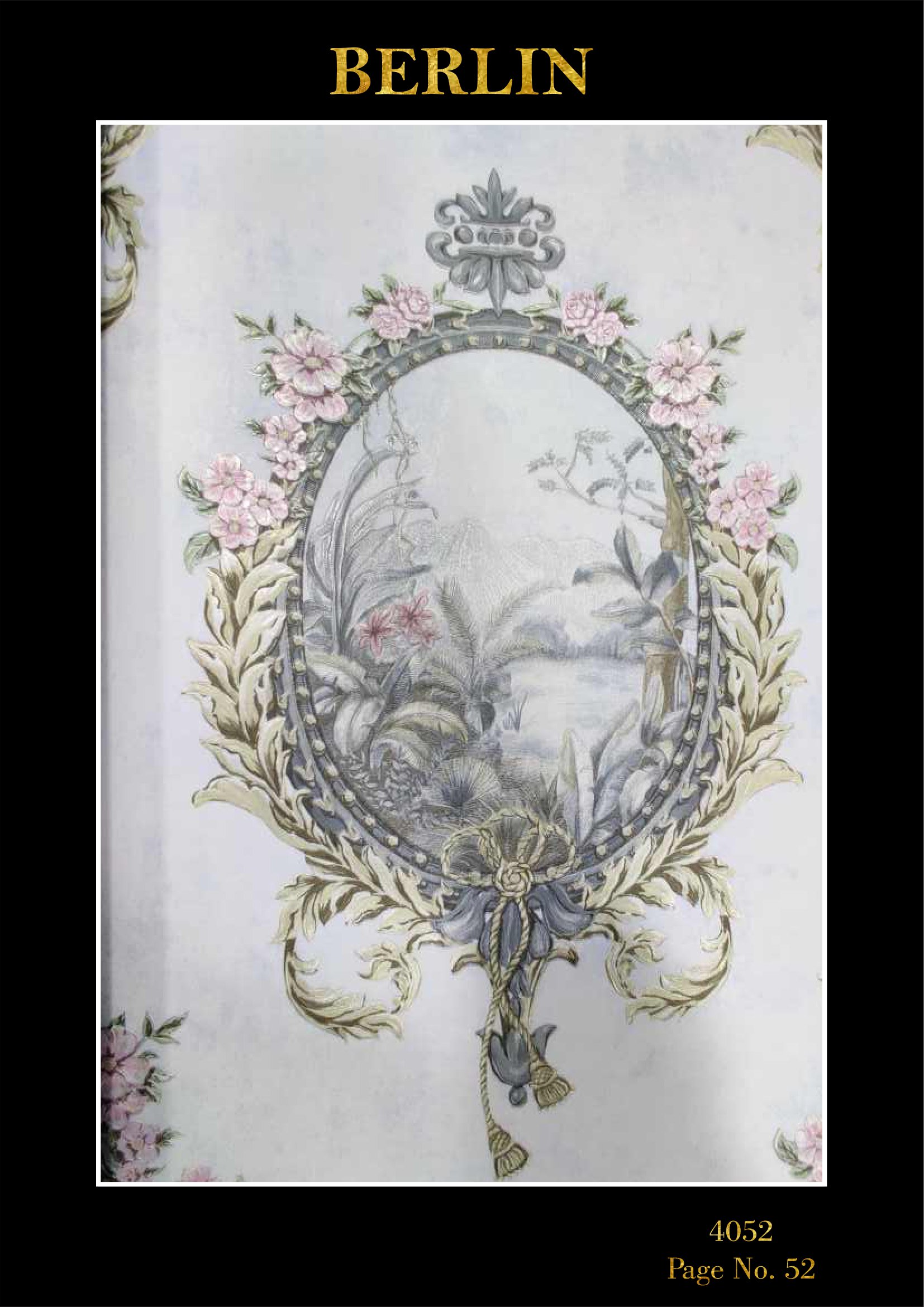 Berlin Bootee Pattern Wallpaper for your Wall | RWCIS.COM – Royal Wall ...